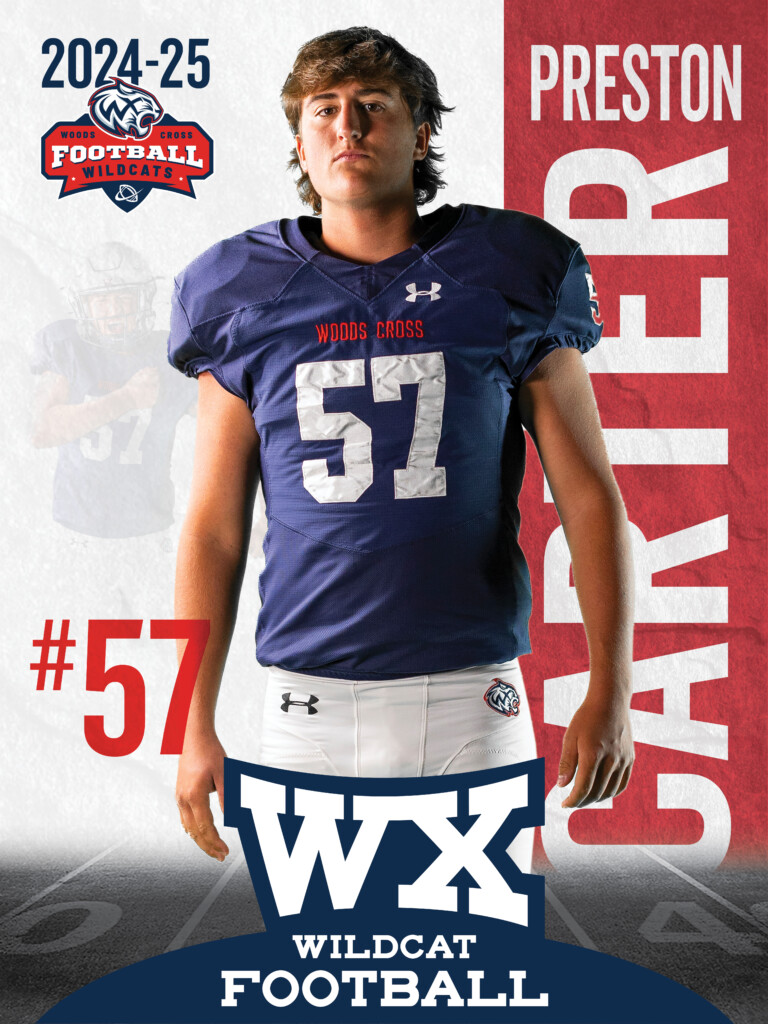 Preston Carter – Woods Cross Wildcats Football